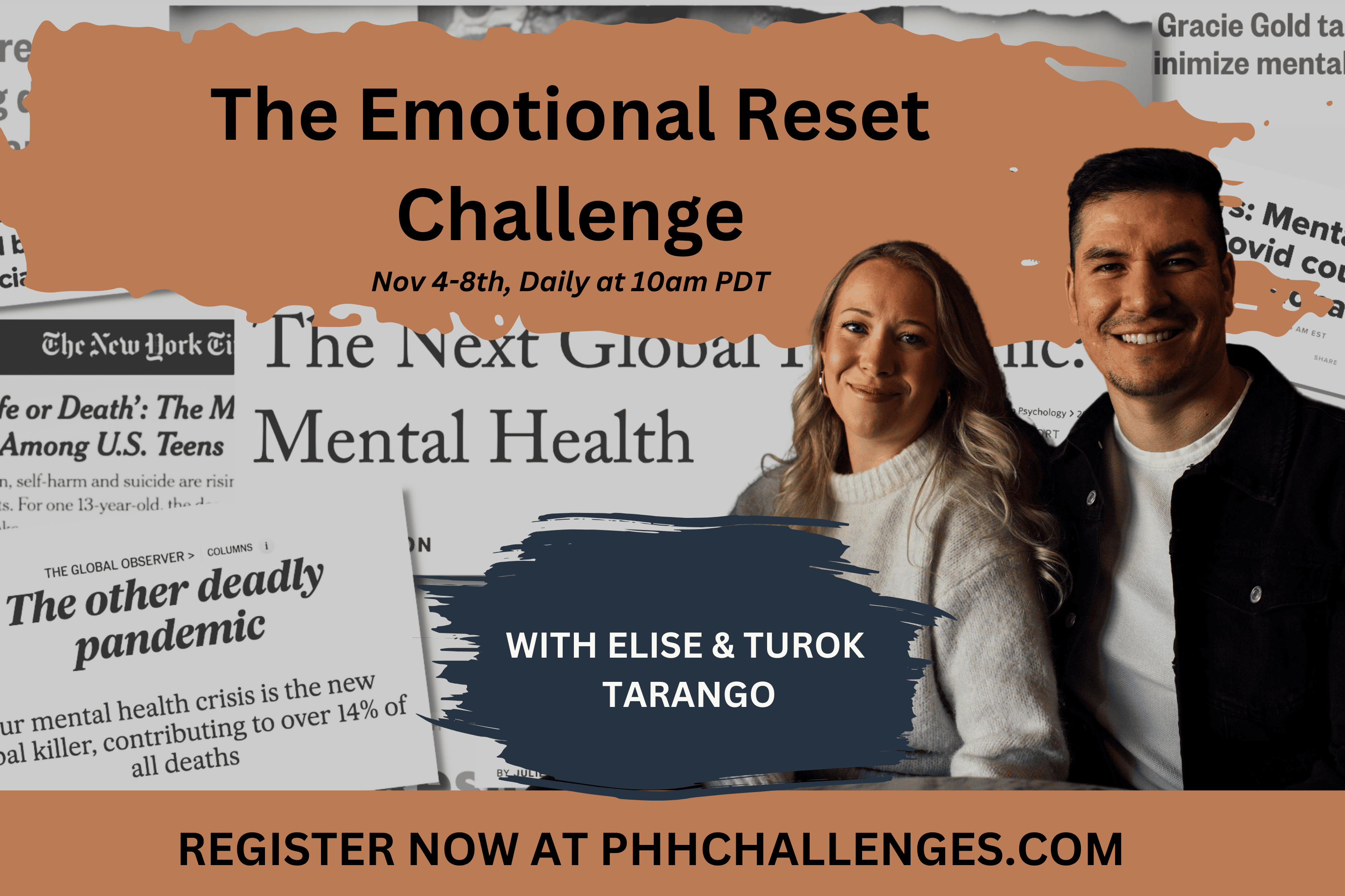 5- Day Emotional Reset Challenge: Nov 4-8th